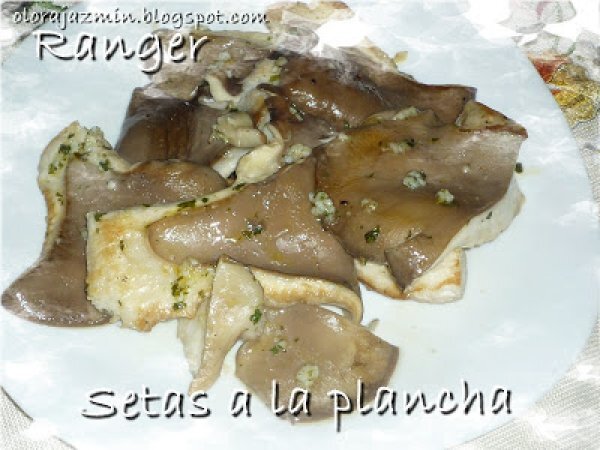 Receta de setas a la plancha fácil y saludable