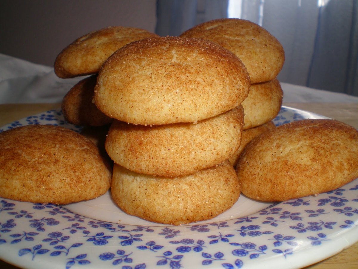 Snickerdoodles, galletas con azúcar y canela - Receta Petitchef