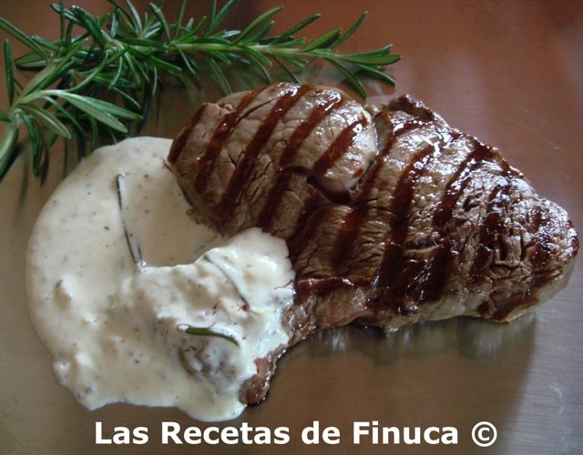 Receta de solomillo de vaca con salsa de romero
