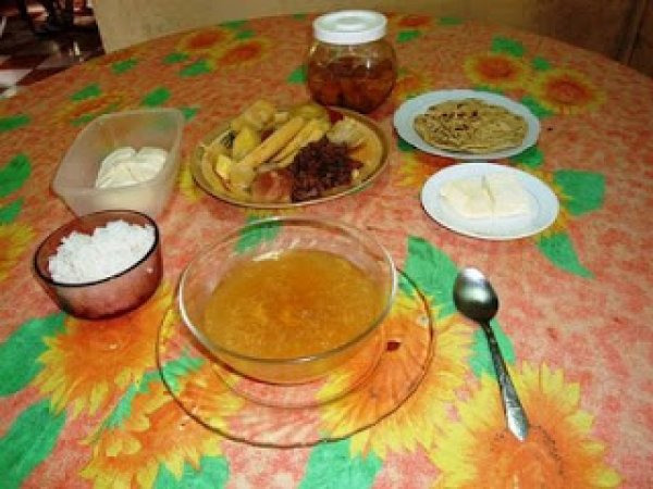 Sopa de caracu (estilo homero) receta fácil y deliciosa