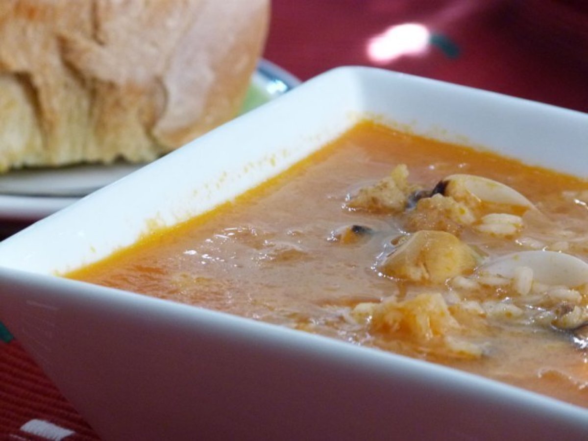 Sopa de cola de rape - Receta Petitchef