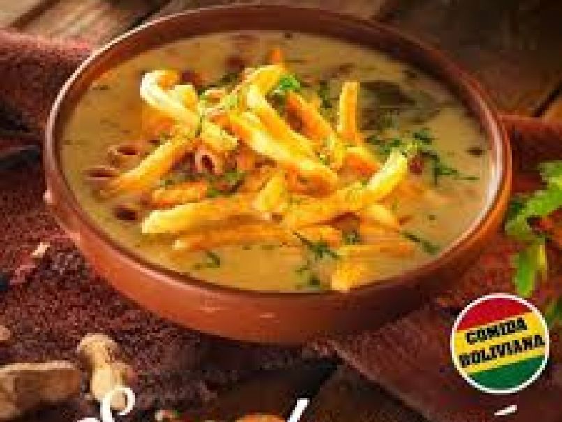 Receta de sopa de maní