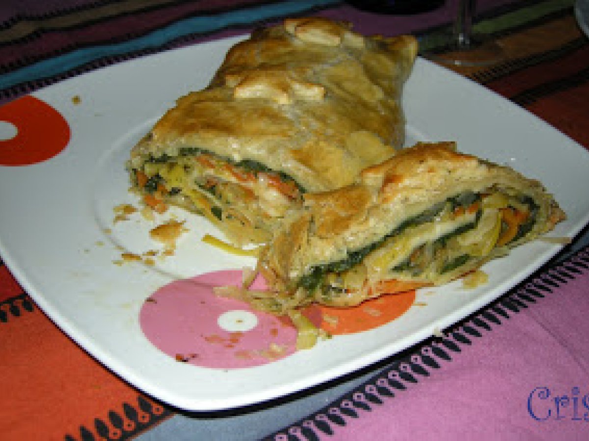 Strudel de verduras - Receta Petitchef