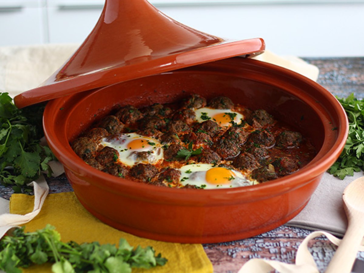 Receta de tajine de kefta (albóndigas de ternera)