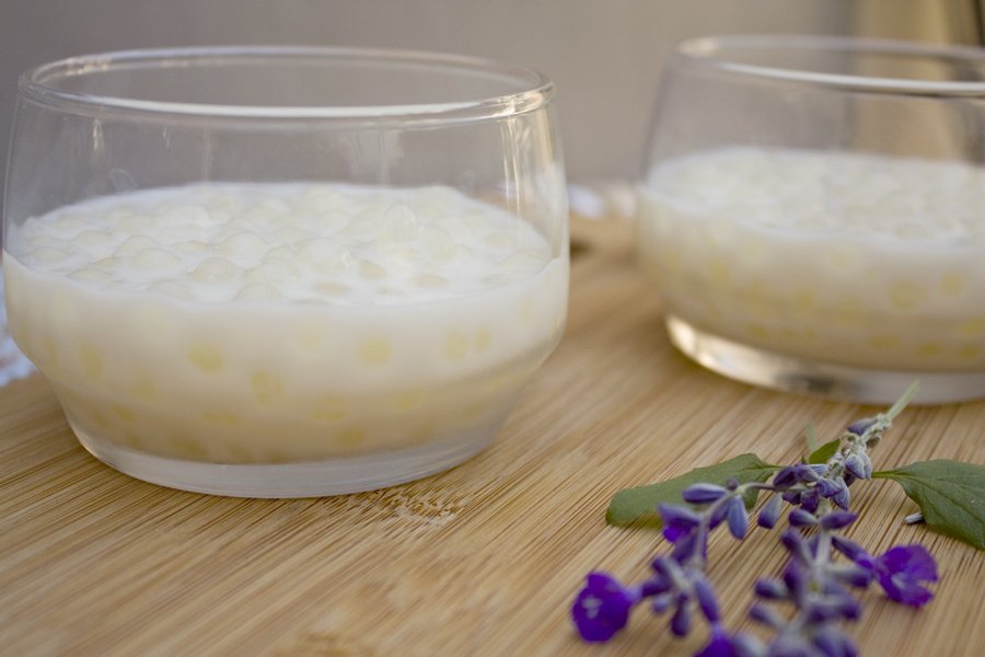 Receta de tapioca con coco fácil y deliciosa