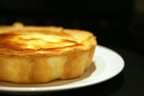 Receta de tarta de queso quark