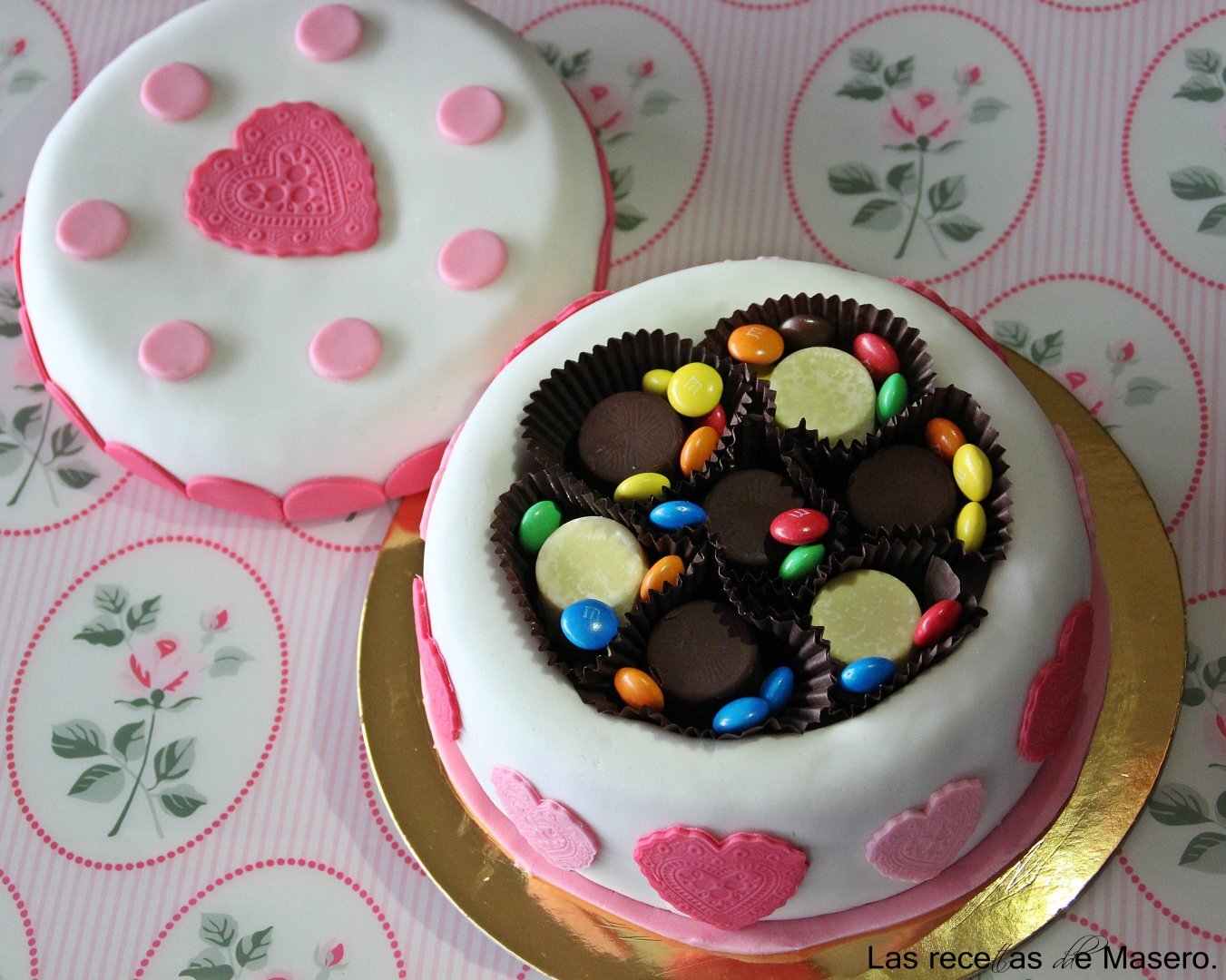 Tarta fondant y receta de bombones fácil y deliciosa