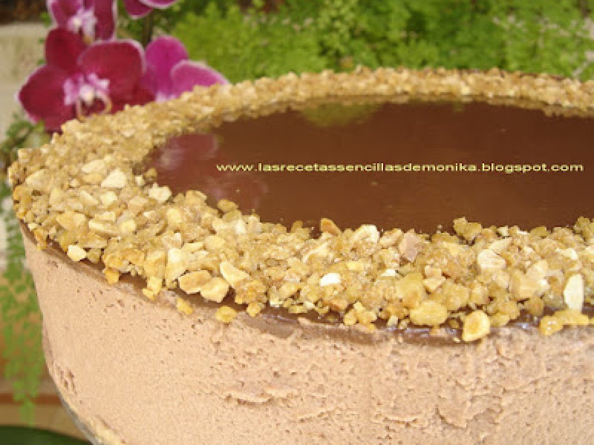 Receta de tarta helada de chocolate fácil y deliciosa