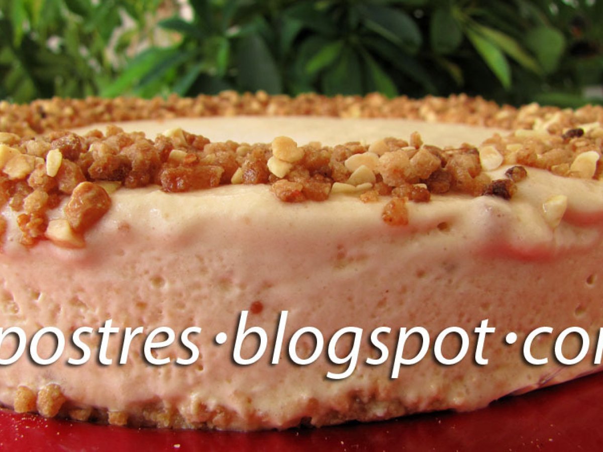 Tarta helada de turron ó helado de turrón - Receta Petitchef