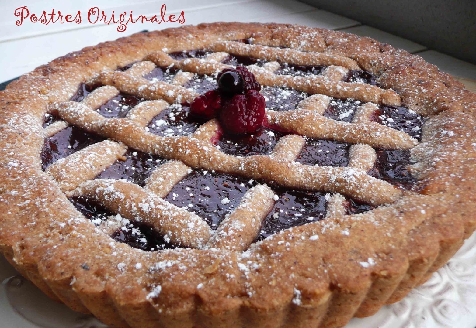 Receta de tarta linzer clásica y deliciosa