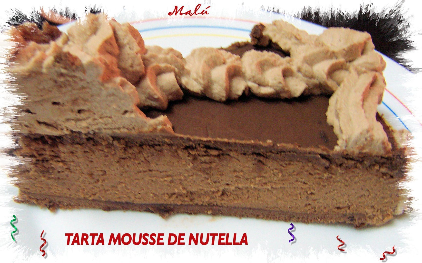 Tarta mousse de nutella - Receta Petitchef