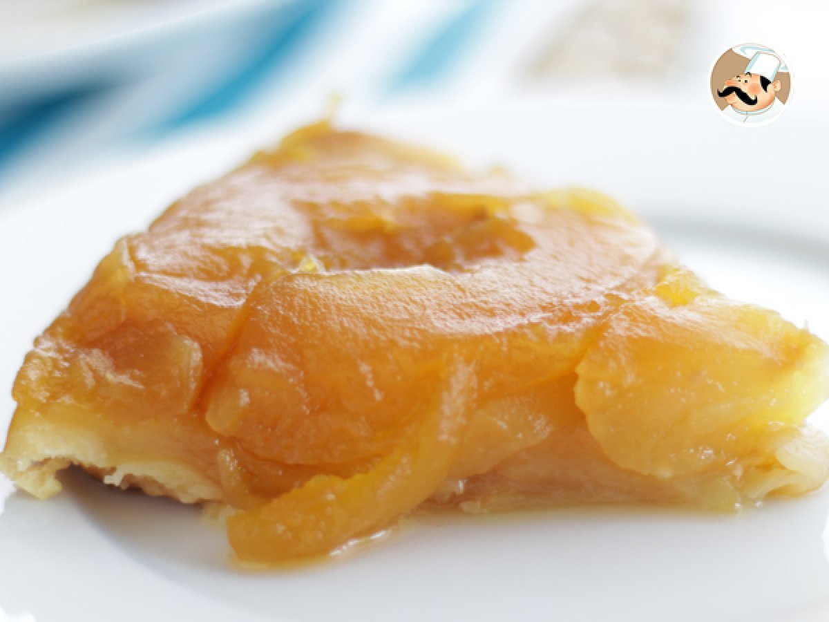 Receta de tarta tatin de manzana francesa