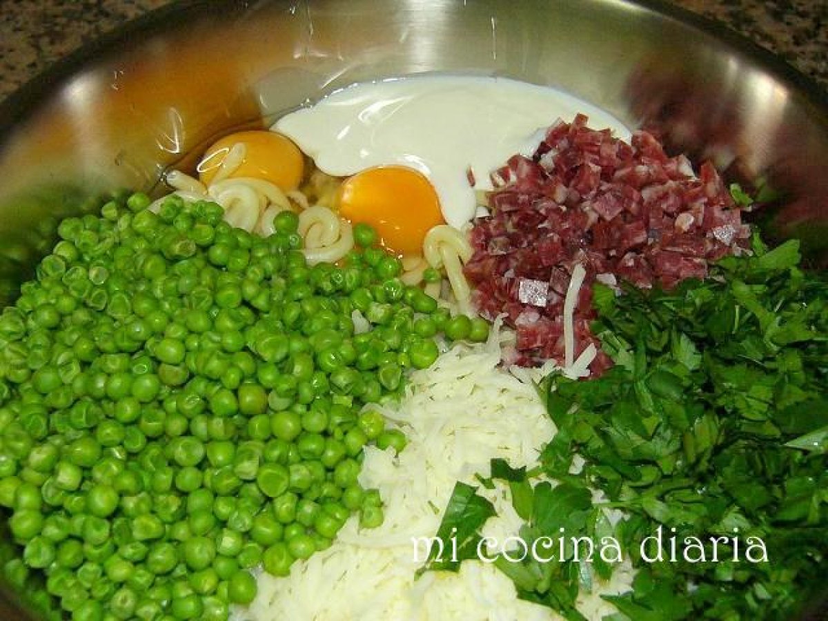 Receta de timbal de pasta