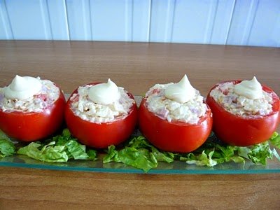 Receta de tomates rellenos fáciles y saludables