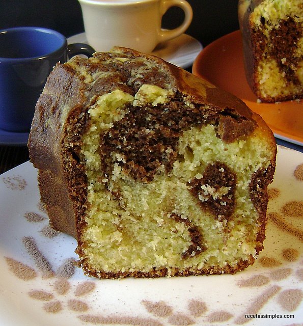 Receta de torta marmolada fácil y deliciosa