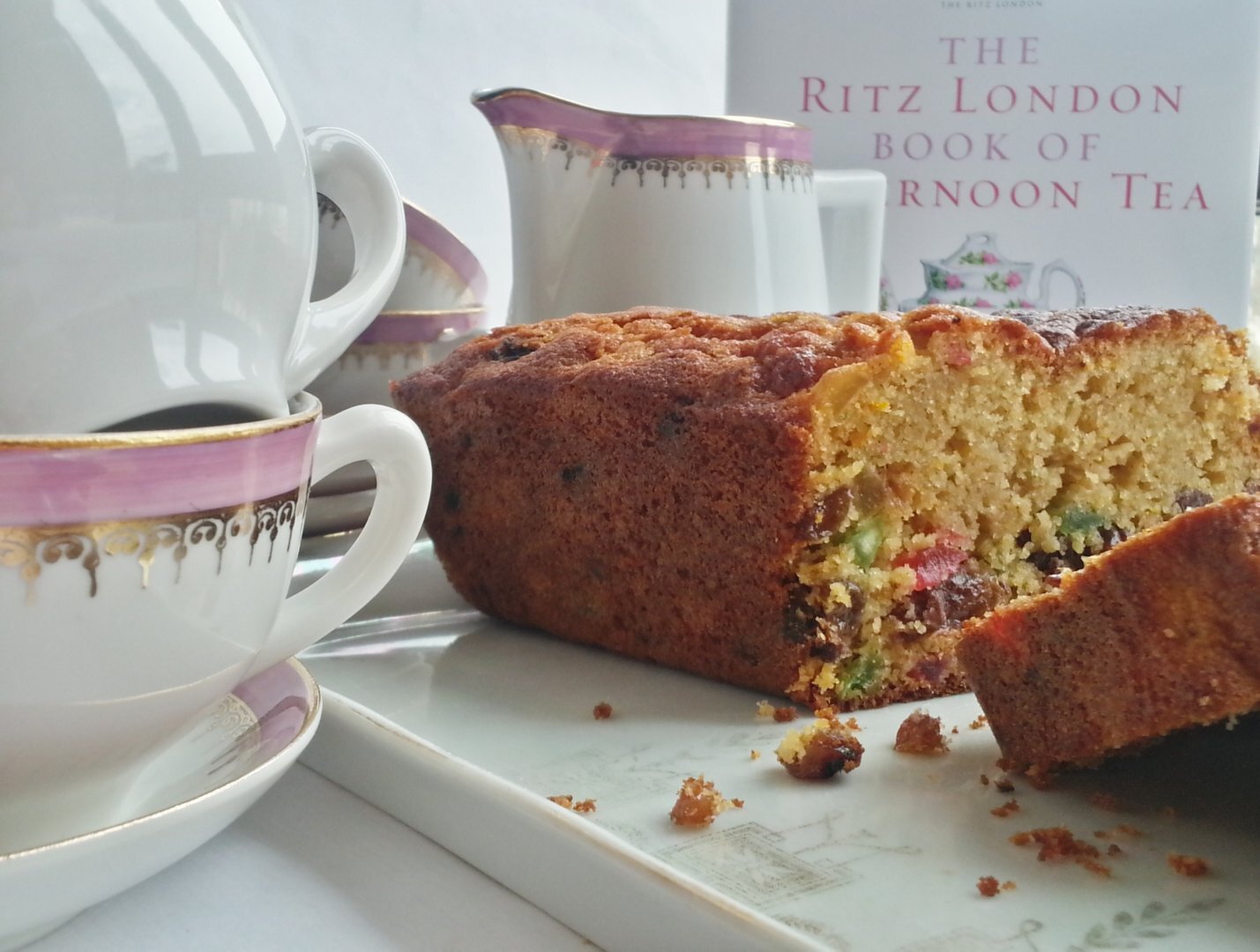 Receta de tradicional plum cake inglés de frutas