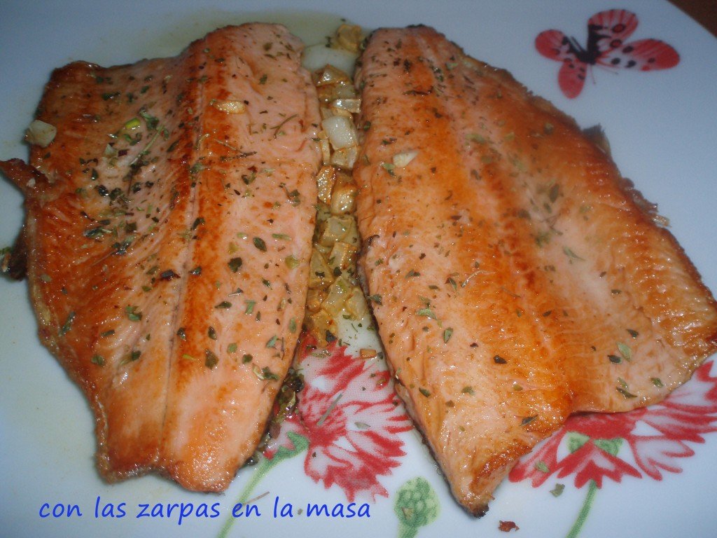 Receta de trucha al orégano fácil y saludable