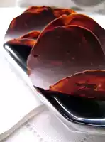 Receta de tuiles de chocolate