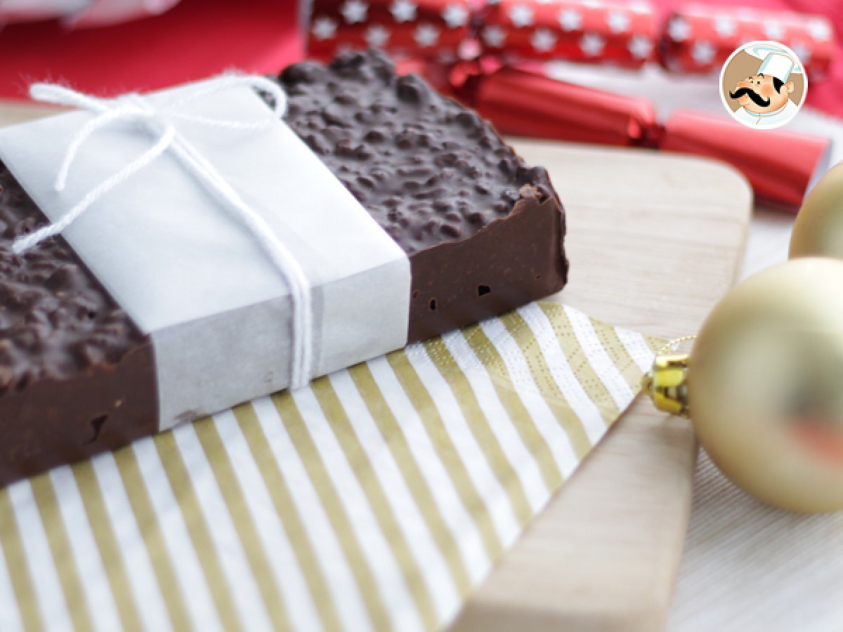 Receta de turrón de chocolate para navidad