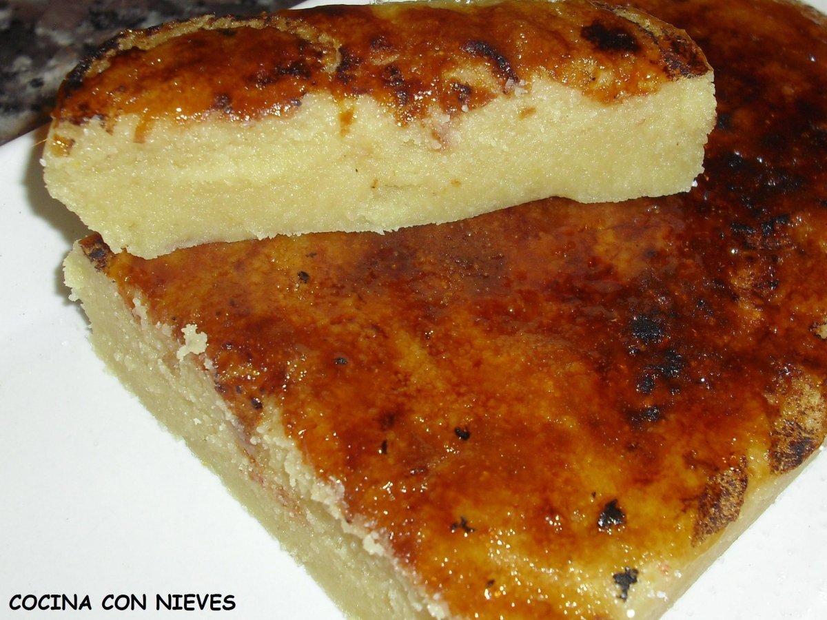 Receta de turrón de yema quemada fácil y deliciosa