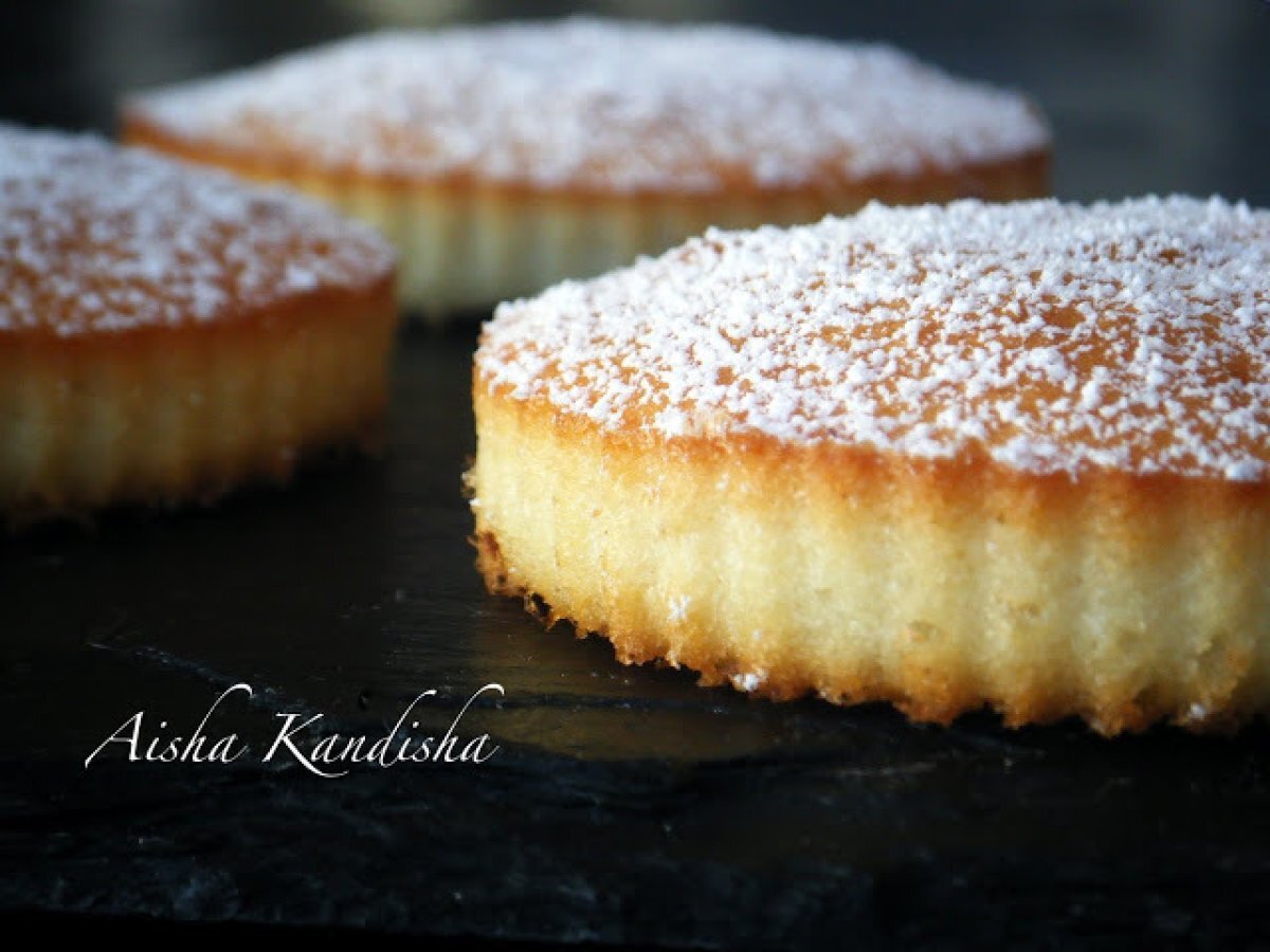 Receta de visitandines de almendra amarga fácil y deliciosa
