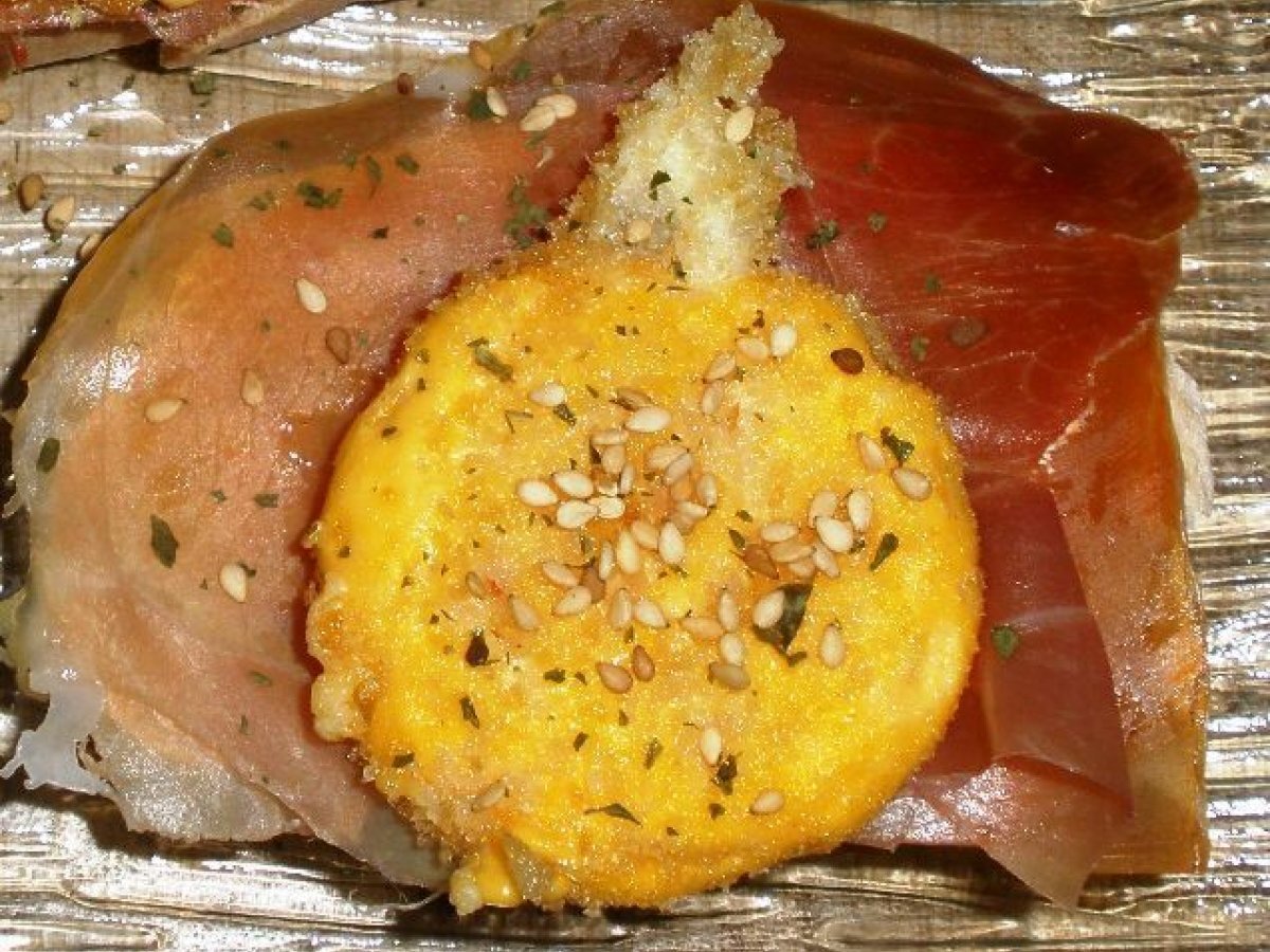 Yemas de huevo fritas - Receta Petitchef