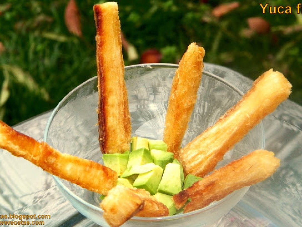 Receta de yuca frita fácil y deliciosa paso a paso